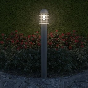 vidaXL Venkovní stojací sloupková lampa z nerezové oceli [41101]