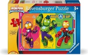 Ravensburger Iron Man a jeho úžasní přátelé / 35 dílků / od 3 let