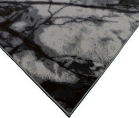 BE Koberec Lotus 9302 GREY - šedý obdélníkový Rozměr: 40x60 cm