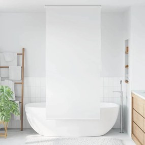 Sprchová roleta 100 x 240 cm bílá 142842