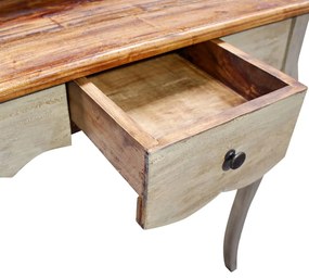 vidaXL Psací stůl z masivního recyklovaného dřeva, 80 x 40 x 92 cm