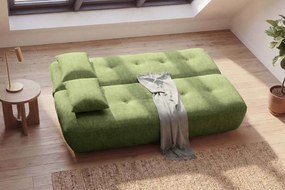 Designová rozkládací pohovka Litonya 200 cm zelená