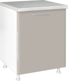 Spodní skříňka IN MDF D 60 1V - cashmere lesk