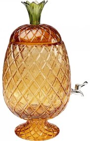SWEET PINEAPPLE HANDBLOWN GLASS DISPENSER