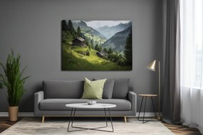 Tinno Obraz Švýcarská pastvina Rozměr: 90 x 60 cm