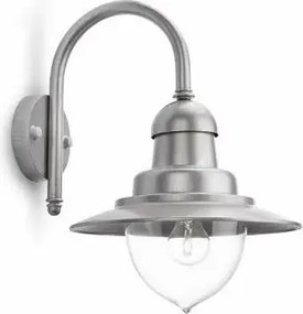 Philips Raindrop antracit / Venkovní nástěnné svítidlo / 1x60W / bez z