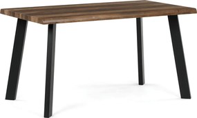 Autronic Jídelní stůl HT-F4514 140x80 cm Odstín: Dub šedý