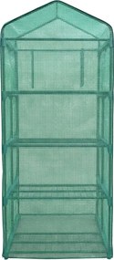 Mini fóliovník 4 patrový 68 x 49 x 158 cm