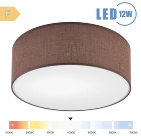 Brilagi - LED Stropní svítidlo SIRIJA LED/12W/230V pr. 35 cm hnědá