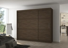 Posuvná skříň ANTOS 250 choco