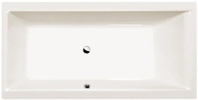 Polysan CLEO obdélníková vana 180x90x48cm, ivory 13111.4