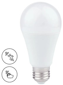 LED žárovka E27 teplá 2700k 6w 510 lm pohybový senzor