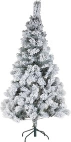 Umělý vánoční stromeček s umělým sníhem, 150 cm