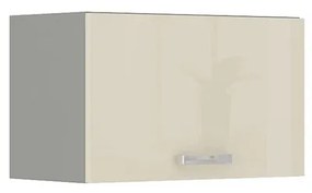 Závěsná skříňka Multiline 60 GU-36 1F, Barva: šedá / krémový lesk