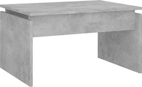 vidaXL Konferenční stolek 68 x 50 x 38 cm dřevotříska [808336] Barva: Betonová šedá