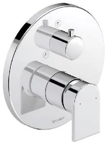 Duravit Tulum - Sprchová baterie pod omítku, pro 2 spotřebiče, chrom TU4210012010