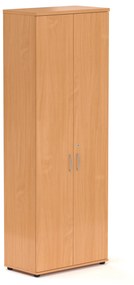 NABYTEK-DESIGNOVY.CZ - S686 11 - Kancelářská skříň Komfort, 80x38,5x218,5 cm, dveře 5/5 , buk