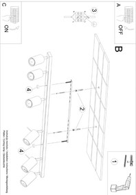 Zelené bodové svítidlo 6x117 cm Etna – Sollux