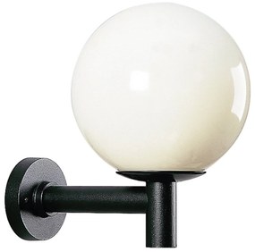 Venkovní nástěnné světlo tvaru koule, 35 cm