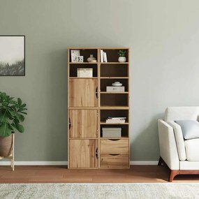 Boční skříňky 4 ks "ODDA" 40x24x79 cm Borovicový masiv 3365352