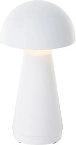 Brilliant G40896/05  AKU stolní lampa NAVABI bílá USB-C, IP44