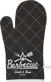 Kuchyňská rukavice Barbeque – černá