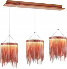 Milagro Závěsná Lampa Cascata Copper 54W Led Vnitřní osvětlení 1 ks