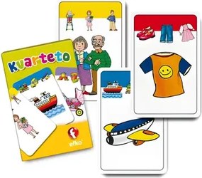 EFKO Baby Kvarteto / Karetní hra / 32 karet / od 3 let