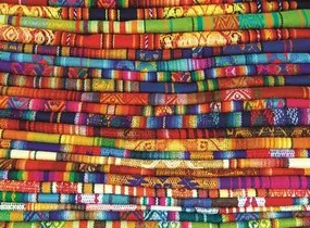 EUROGRAPHICS Puzzle Peruánská deka / 1000 dílků / 68 × 48 cm