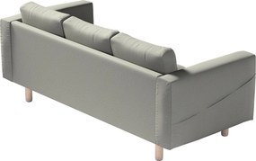 Potah na pohovku IKEA Norsborg 3-místná barva šedá látka pletený vzor