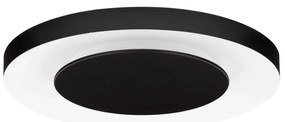 LED stmívatelné černo-bílé moderní stropní svítidlo Pada