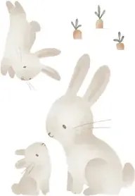 Little Dutch Samolepky na zeď Baby Bunny