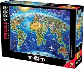 ANATOLIAN Puzzle Památky světa / 4000 dílků / od 14 let