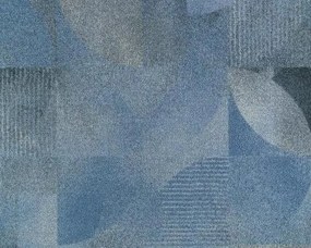 Zátěžový koberec Obscura 79 - modrý - 4m