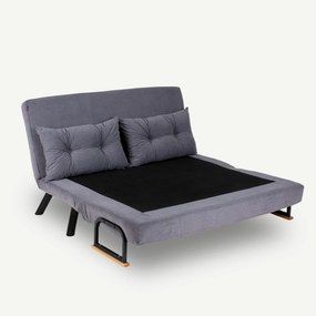 Atelier del Sofa 2-místná pohovka Sando 2-Seater - Grey, Šedá