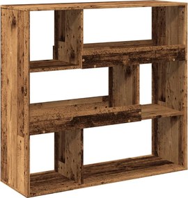 Dělicí stěna old wood 100 x 33 x 94,5 cm kompozitní dřevo 3309481