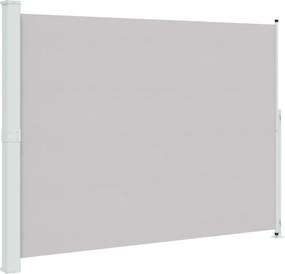 Zatahovací boční markýza 220 x 314 cm šedá 313425