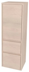 Mereo Opto koupelnová skříňka vysoká 125 cm, levé otevírání, Multidecor, Dub Patinovaný CN995LDUP1