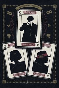 Plakát, Obraz - Peaky Blinders - Cards, (61 x 91.5 cm)