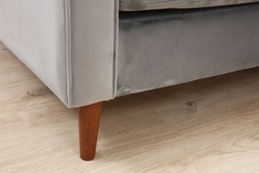 Hanah Home Třímístná pohovka ROME světle šedá 560ARE1335