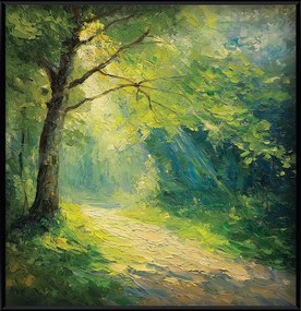 XXXLutz KOVOVÝ OBRAZ, krajina a příroda, 30/30/2 cm Euroart - Dřevěné obrazy & kovové obrazy - 005721114202