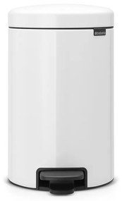 Brabantia NewIcon Pedálový koš 12 L bílá 113864