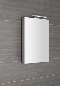 Sapho Sapho, GRETA galerka s LED osvětlením, 50x70x14cm, bílá matná, GR050-0031