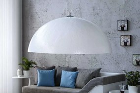 Lampa Glimer 70cm bílo-stříbrná