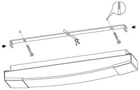 Eglo 97718 - LED Koupelnové zrcadlové svítidlo SIDERNO LED/8,3W/230V IP44