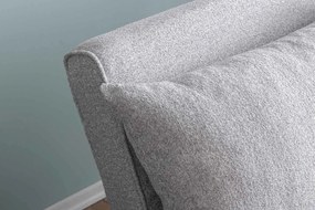 Designová rozkládací pohovka Felicitas 120 cm šedá