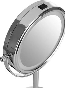 Kosmetické zrcadlo s osvětlením/zvětšovací (zvětšení 2x) ø 15 cm Cassini – Premier Housewares