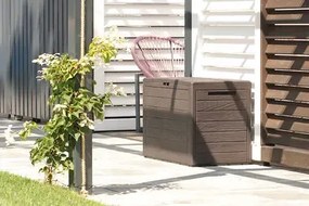 PROSPERPLAST WOODEBOX hnědá 190L/ Zahradní box