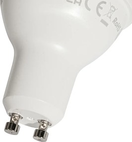 Sada 5 čirých LED žárovek GU10 50 mm 7,5 W 800 lm 3000 K