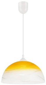 RUEL Závěsné retro osvětlení na lanku, 1xE27, 60W, kulaté, žluté LM 1.1/30